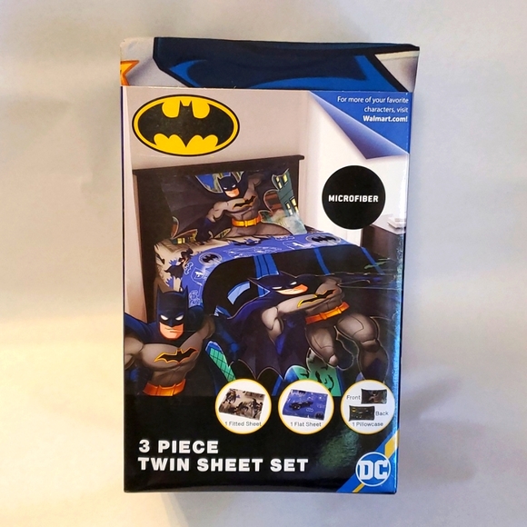 Bedding | Batman 3piece Twin Sheet Set | Poshmark